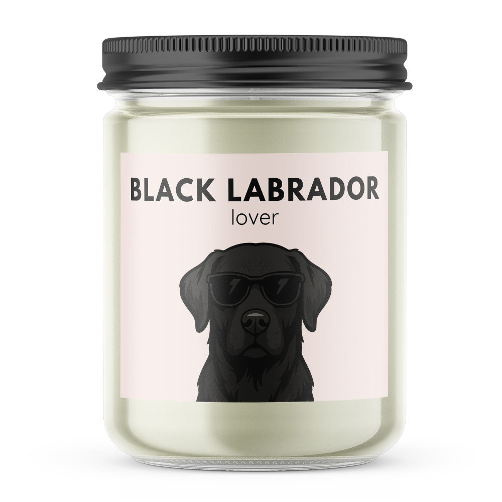 Black Labrador Gifts - Luxury Soy Wax Candle - Vanilla, Jasmine ...