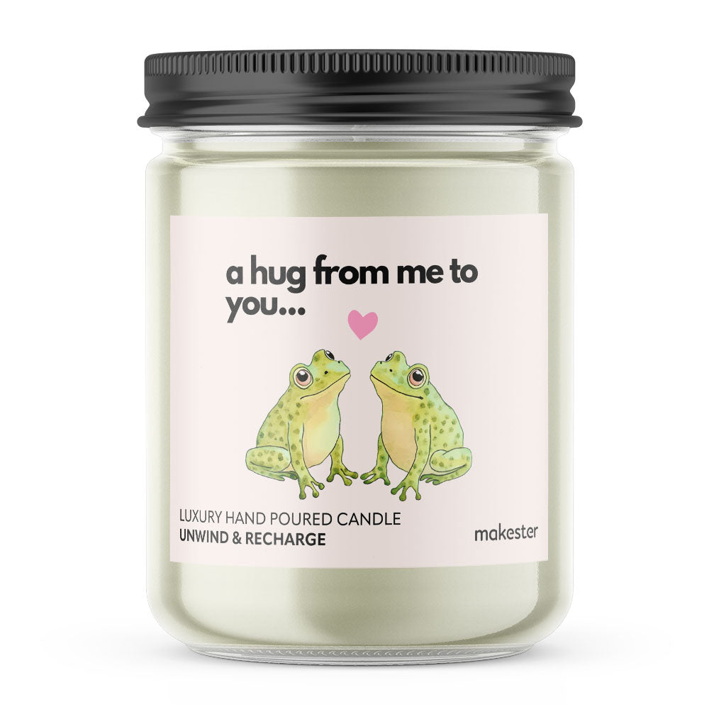 Frog Gifts - Luxury Soy Wax - Vanilla, Jasmine, Sugared Almond - Makester
