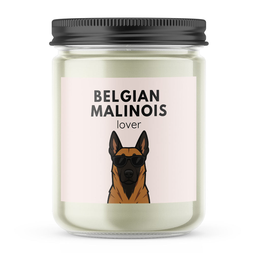 Belgian Malinois Gifts - Luxury Soy Wax Candle - Vanilla, Jasmine ...