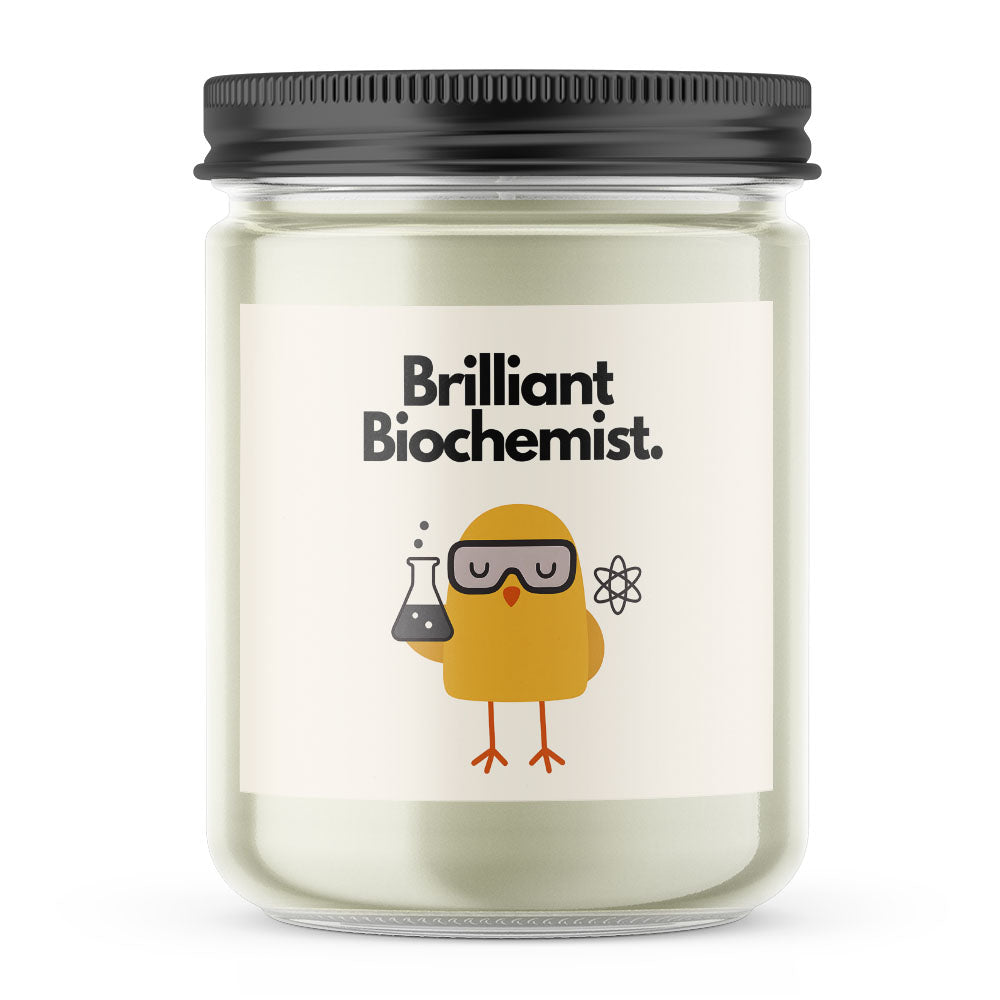 Biochemist Gift - Luxury Soy Wax Candle - Vanilla, Jasmine, Sugared ...
